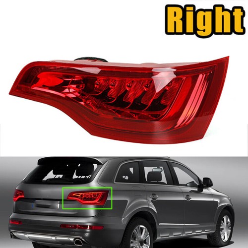 Right LED Rear Tail Light Red Lens Brake Stop Light Lamps for Audi Q7 ...