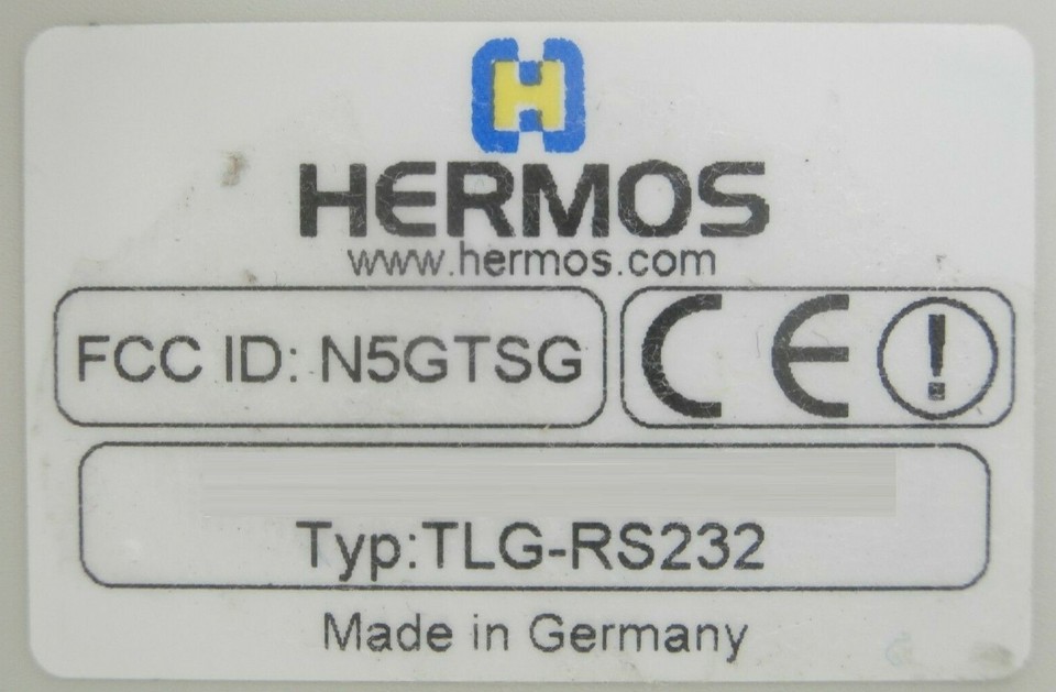 Hermos TLG-I1-1000-S0-00-EB Transponder Set Antenna ANT-ID2-INFIXR6M No ...