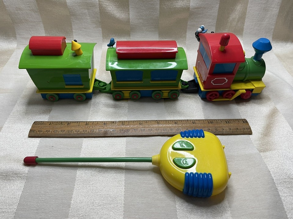 Disney Engineer Mickey Mouse Train Goofy Donald Duck PVC 3 Piece Set RC ...