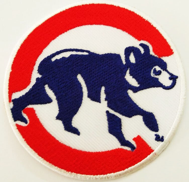 New MLB Chicago Cubs Logo Baseball embroidered iron on patch. (P12) | eBay