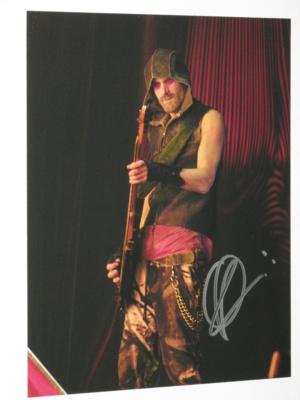RAMMSTEIN - "OLIVER "OLLIE" RIEDEL - SIGNED 8" X 10" PHOTO | eBay UK