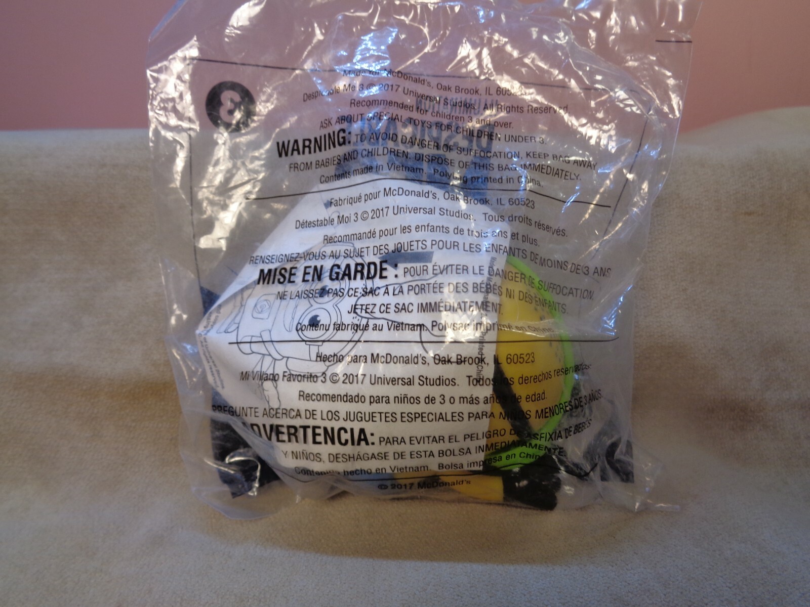 MCDONALDS DESPICABLE ME 3 GROOVIN MINION #3 TOY NIP (MD127) | eBay