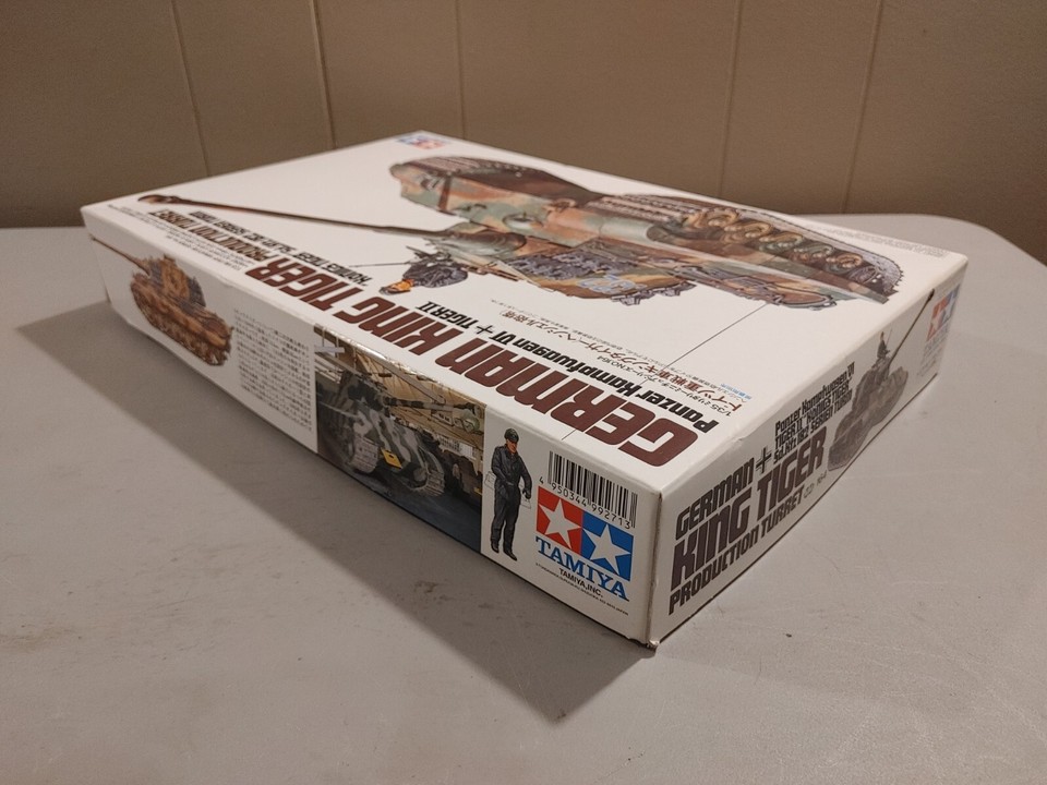 TAMIYA 35164 Military Model 1/35 German King Tiger Tank Production ...