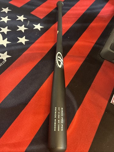 PATRICK WISDOM Game Used HOMEWOOD BAT CO BIRCH MLB Baseball Bat - J07 ...