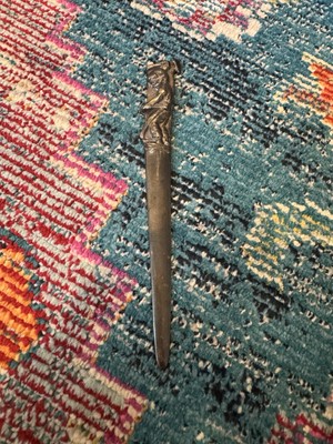 Antique Bronze Letter Opener Ebay