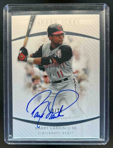 2017 Topps Diamond Icons Barry Larkin Auto #10/25 Reds | eBay