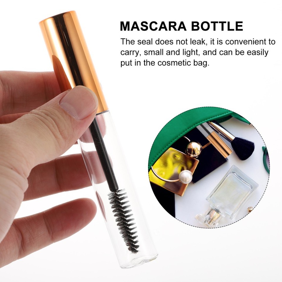 10 Pcs Eyelash Mascara Container Empty Tube Fluid Tubes Cream Bottle ...