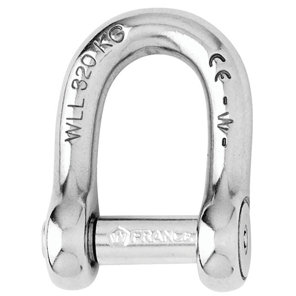 Wichard Self-Locking Allen Head Pin D Shackle - 10mm Diameter - 13/32 ...