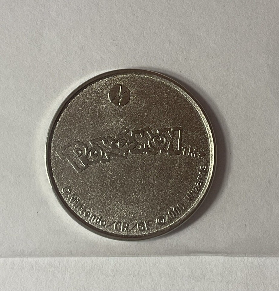 Pokemon Pikachu Coin Nintendo Wizards 2000 | eBay