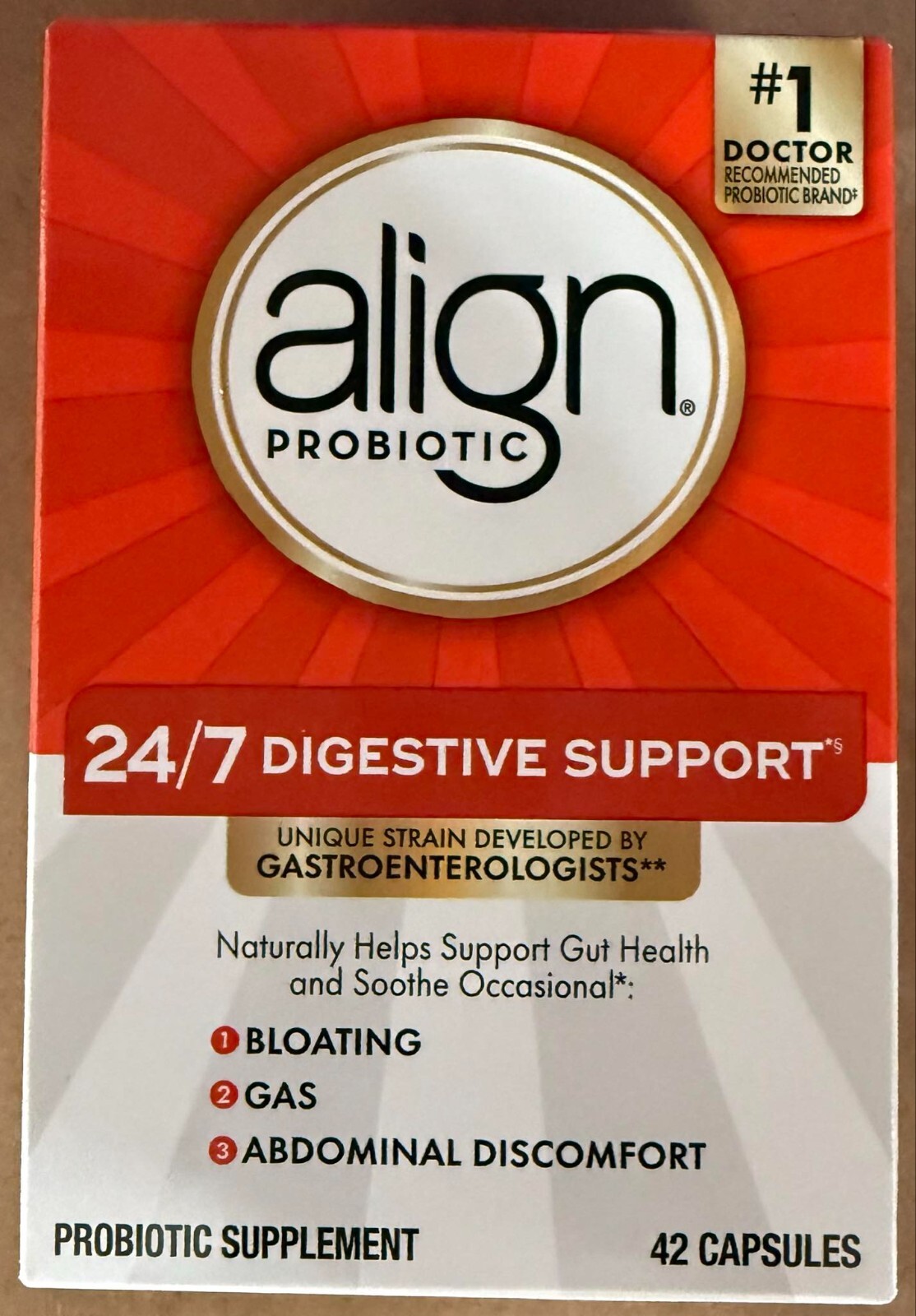 Align Probiotic Supplement Capsule - 56 Count for sale online | eBay