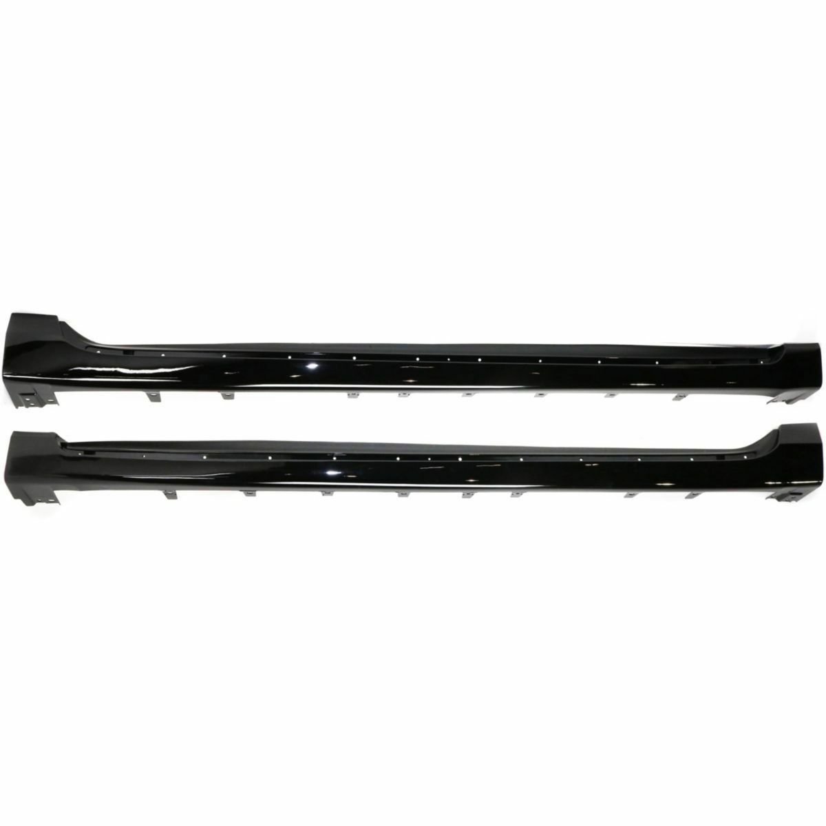 New Set Of 2 LH & RH Side Primed Rocker Panel Molding Fits 2010-2012 ...