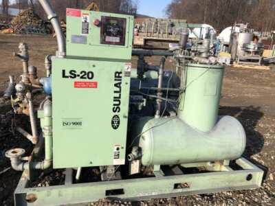 Sullair LS20-100L 100 HP Rotary Screw Air Compressor 110 PSI | eBay