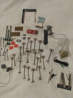 HO & N SCALE TRAIN LAYOUT SCENERY TRACK ACCESSORIES Lot | eBay