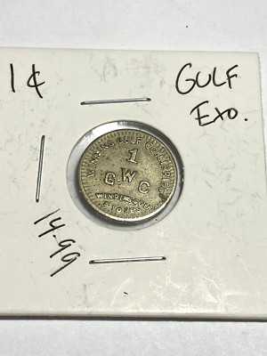 Winding Gulf Coals 1 Cent Token | eBay
