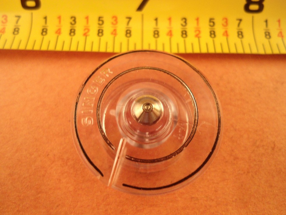 12 Clear BOBBINS for Singer Centaur 9137,9143,9217,9224,9240,9417,9900 ...