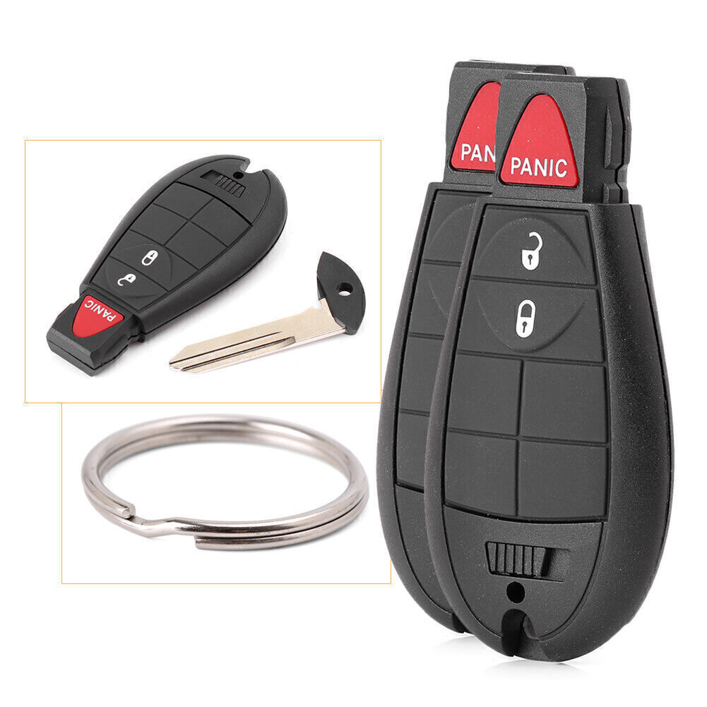 2PCS For Chrysler Dodge VW Fobik M3N5WY783X PCF7941 Remote Control Key ...