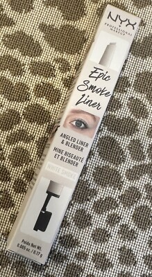 NYX Epic Smoke Liner Angled Liner & Blender~ WHITE SMOKE~.Full Size ...