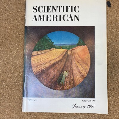 Scientific American 1967 January Paleo Indian Polygraph Chemical ...