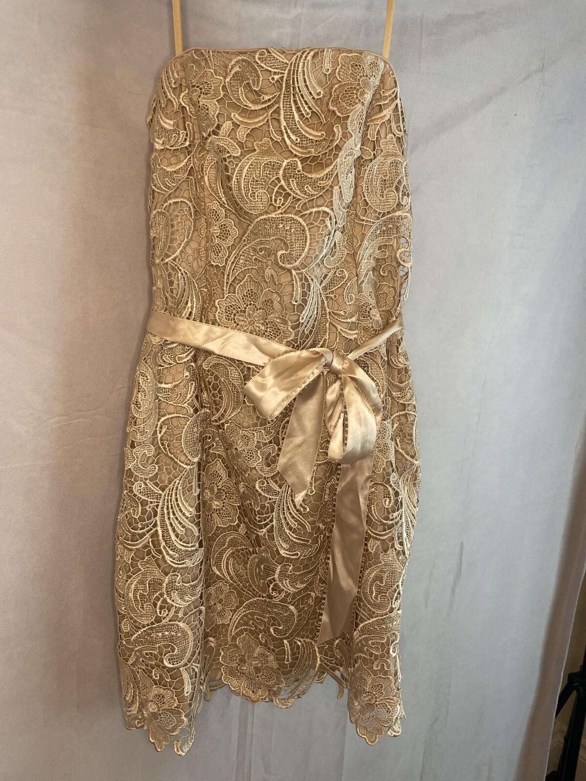 caché Ivory Dress. Party Dress- Cocktail Dress Evenin… - Gem