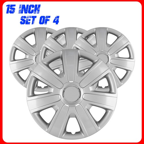 15 Inch Wheel Covers Full Rim Snap On Hub Caps for R15 Auto Tire ...