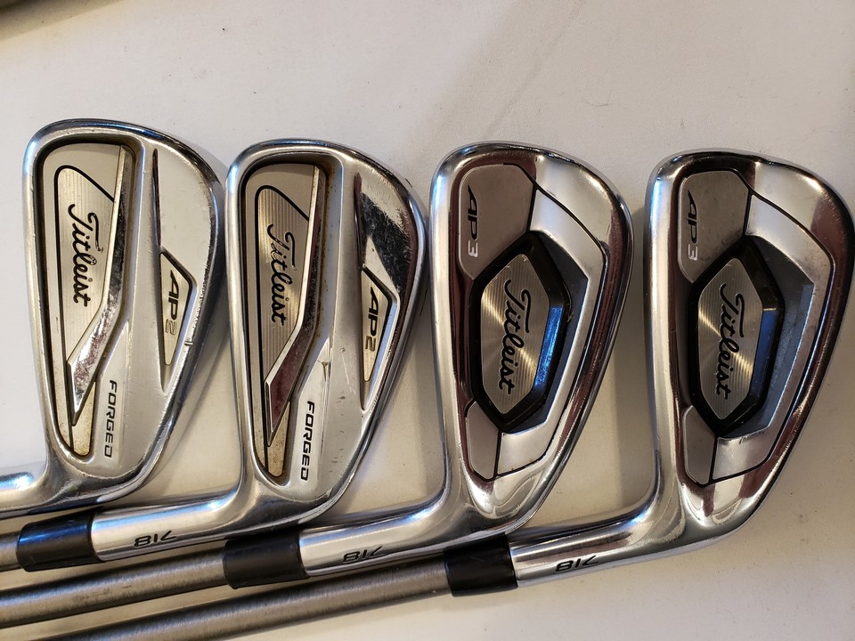 Used Titleist AP2 AP3 718 Combo Iron Set (4-PW, GW) 8 Irons ...