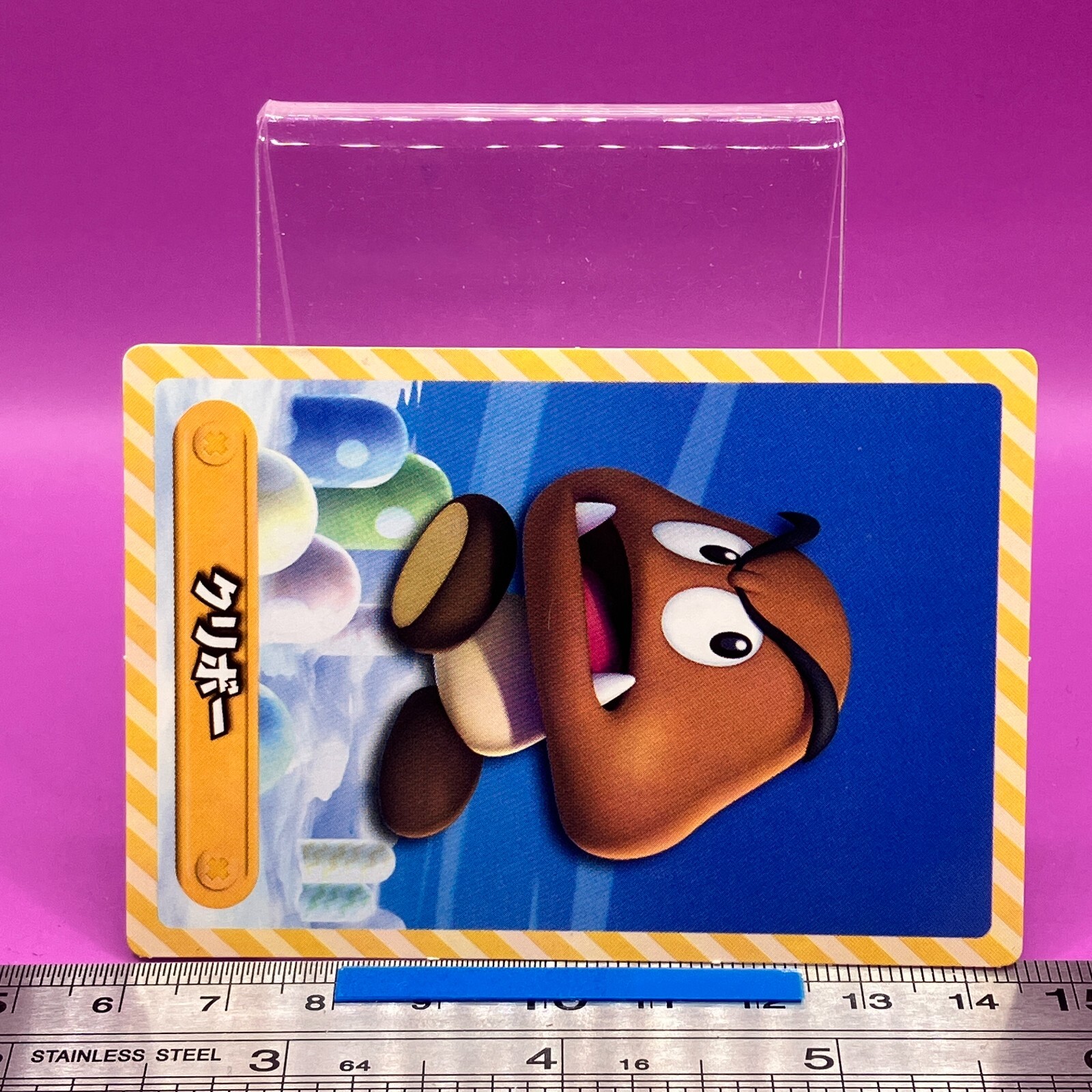 Goomba Super Mario Bros Trading Card Nintendo Top TCG Japanese #678 | eBay