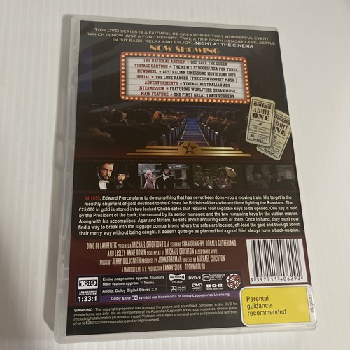587 - The Great Train Robbery (DVD, 2000) Like New Sean Connery | eBay