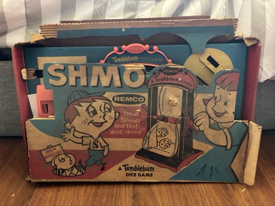 Vintage Remco Shmo A Tumblebum Dice Game With Box | eBay