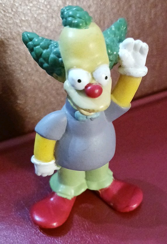 Krusty The Clown Figure 1997 Fox Used | eBay UK