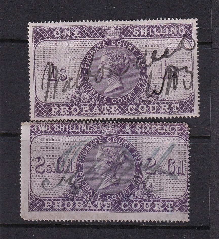GB Victoria Revenue Probate Court (2v). (p595) | eBay UK