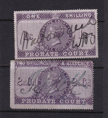 GB Victoria Revenue Probate Court (2v). (p595) | eBay UK