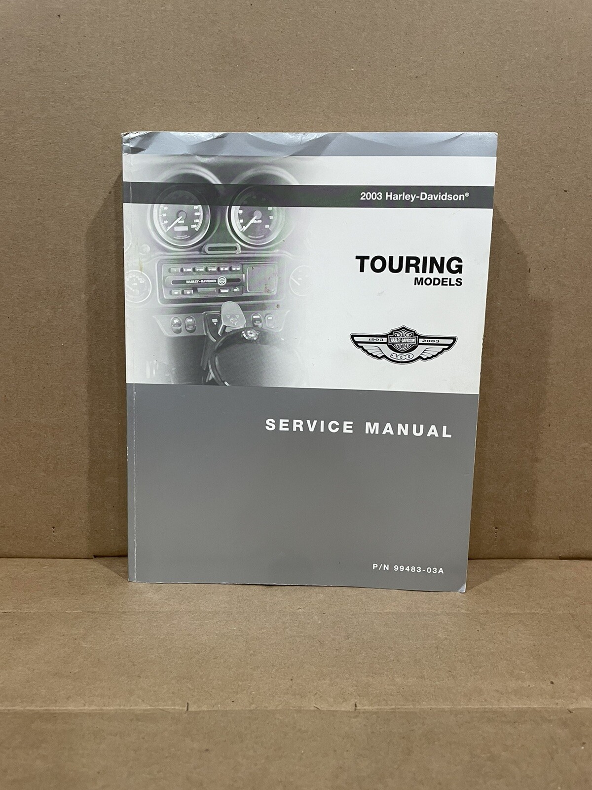 2003 Harley-Davidson Touring Service Manual 99483-03A | Paper