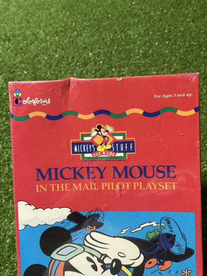 Mickey Mouse In The Mail Pilot Playset Colorforms #758 New Sealed ...