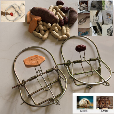 2x Large High-Sensitivity Mouse Trap Reusable for Outdoor Use Home ...