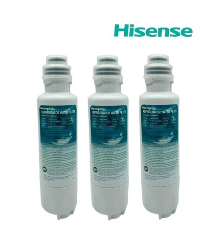 3x Hisense Fridge Water Filter Original HRFD560BW - K2100990 HRCD650 ...