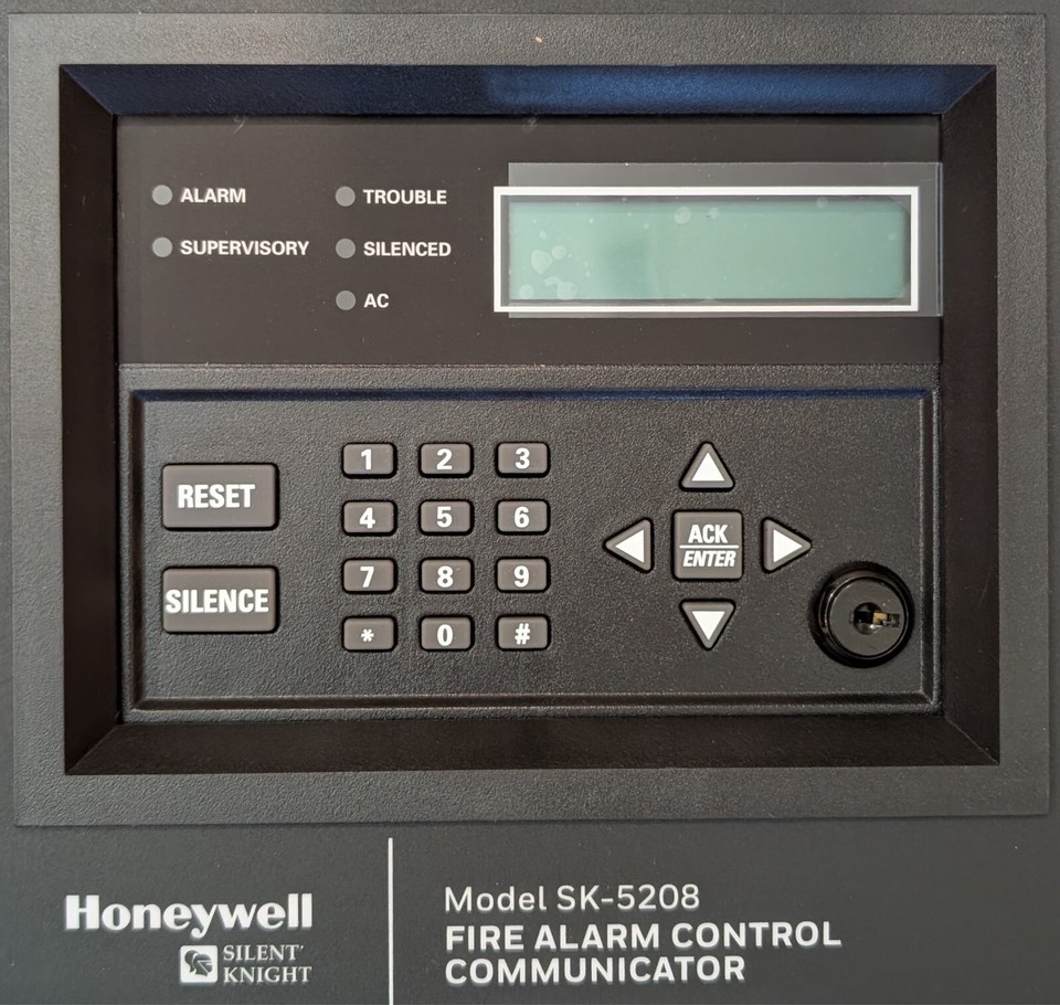 NEW Silent Knight SK 5208 SK-5208 Fire Alarm Control Panel - SAME DAY ...