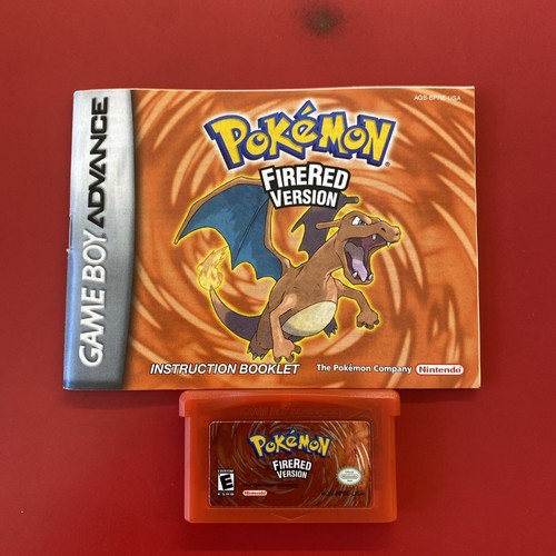 Pokémon Fire Red Version With Manual, Authentic & Tested | eBay