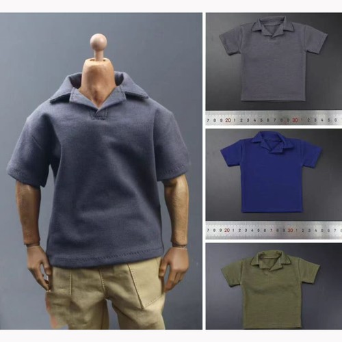 1/6 Scale Male Polo Shirt Model for 12" Figure | eBay