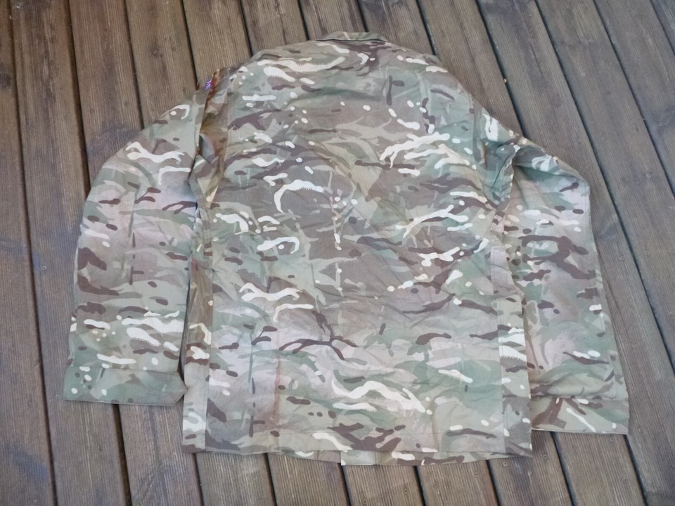 GENUINE BRITISH ARMY MTP BARRACK SHIRT CADET MILITARY AIRSOFT OFFICER ...