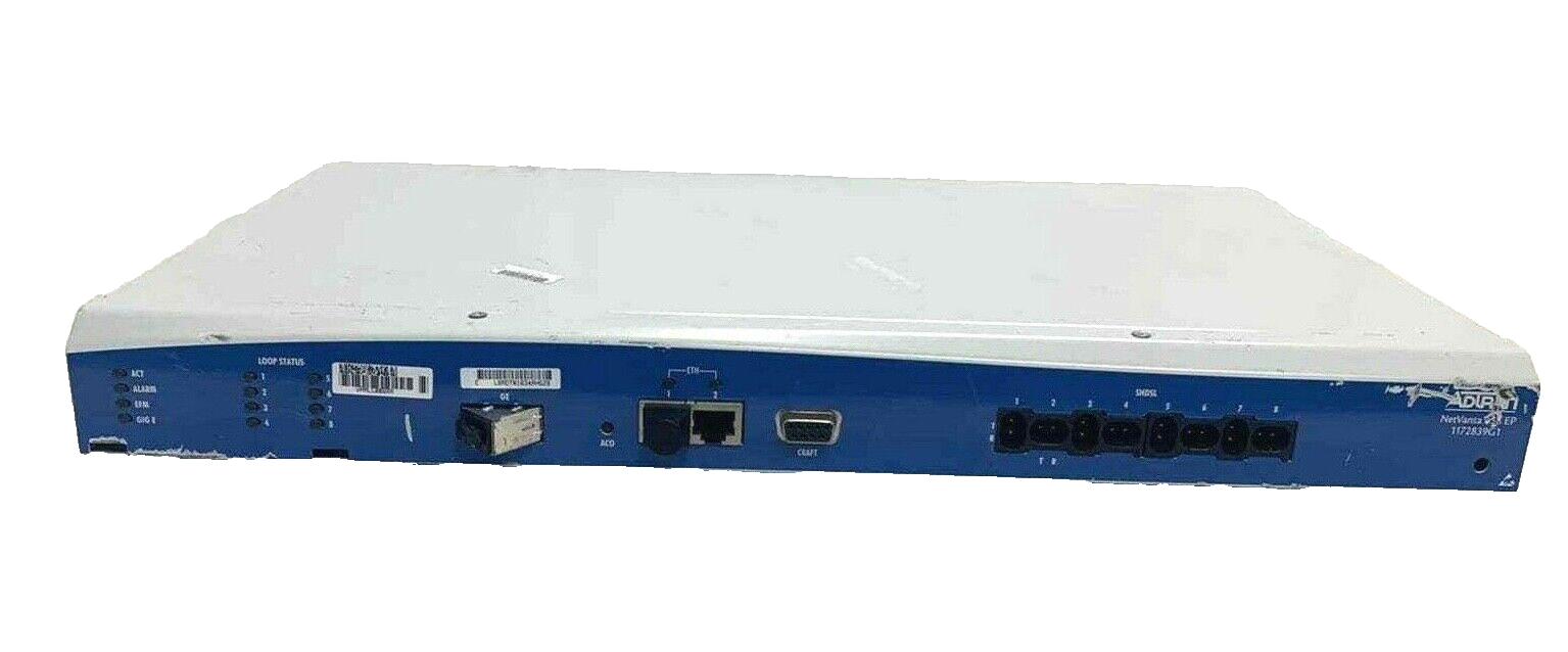 Adtran NetVanta 838 Enhanced Protection SHDSL EFM Part Number ...