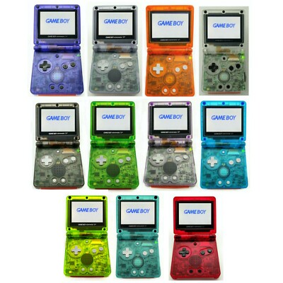 Nintendo Game Boy Advance GBA SP System 101 Brighter Clear PICK YOUR ...