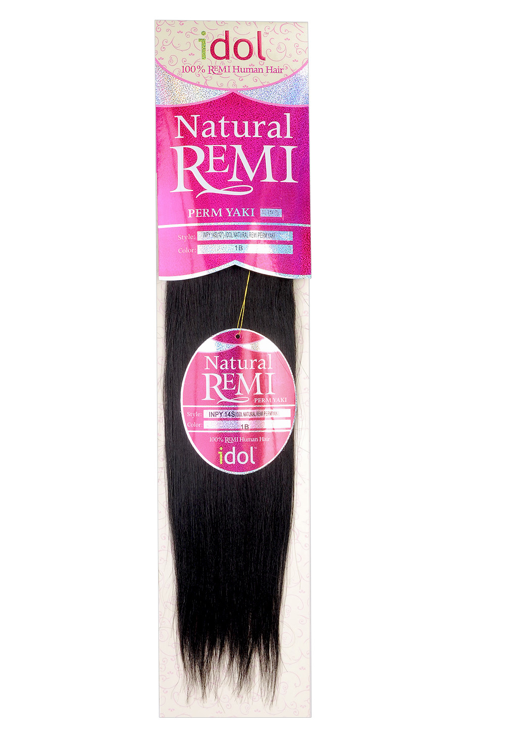Idol Remi 100% Human Hair for Weaving - NATURAL REMI YAKI (COARSE ...