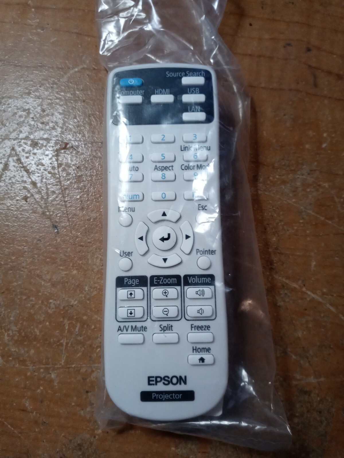 Genuine SEIKO Epson Remote Control 218906000 for PowerLite L615u ...
