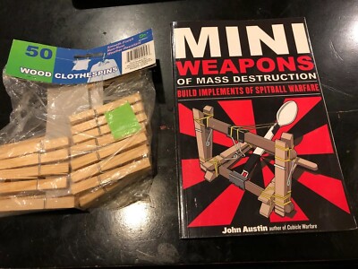 Mini Weapons Of Mass Destruction Clothespin Shooter