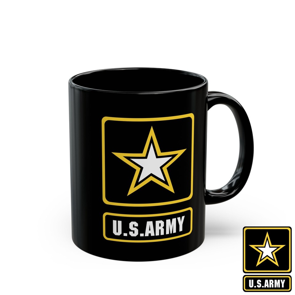 US Army Coffee Mug, United States Army Logo Cup, Military Veterans ...