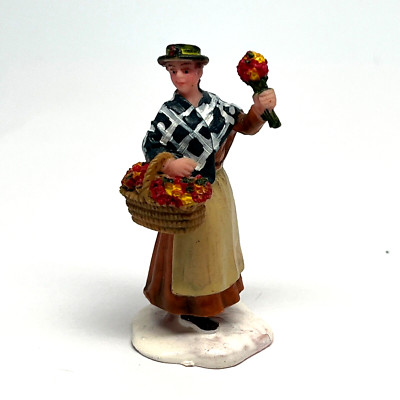 Lemax Flower Peddler Christmas Village Figurine #92271 | eBay