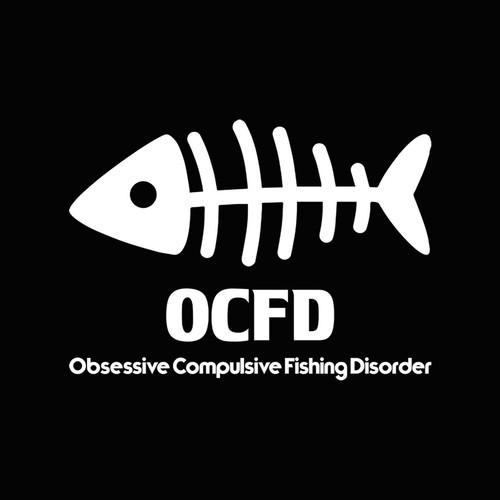Obsessive Compulsive Fishing Disorder Fish Ocfd - Funny Womens T-Shirt ...