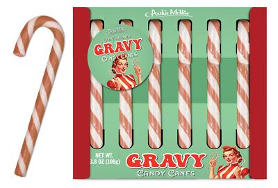 Gravy Candy Canes Accoutrements Novelty Fun Flavored 3.8 oz 6 pcs ...