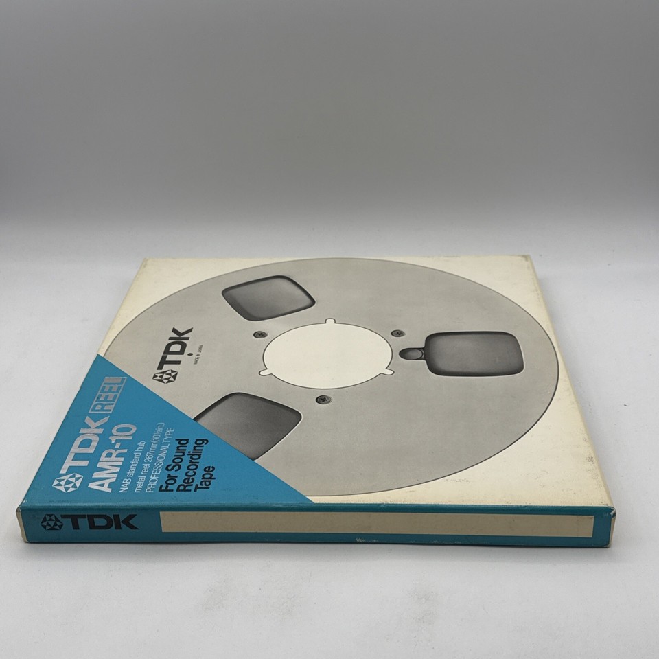 TDK Reel to Reel AMR-10 Metal 10" BLANK Sound Recording Tape PRO Type ...