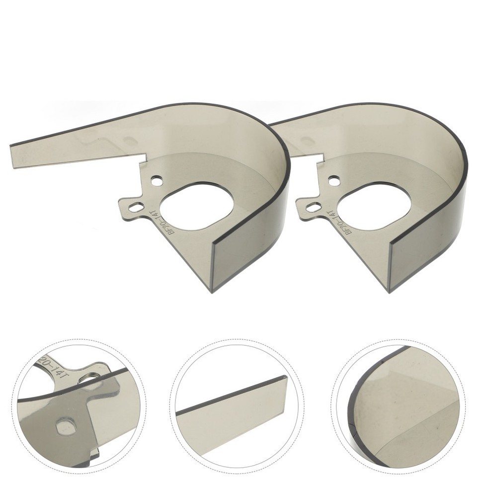 2pcs Bicycle Guard Bicycle Chain Guard Plastic Bike Chain Cover Road ...